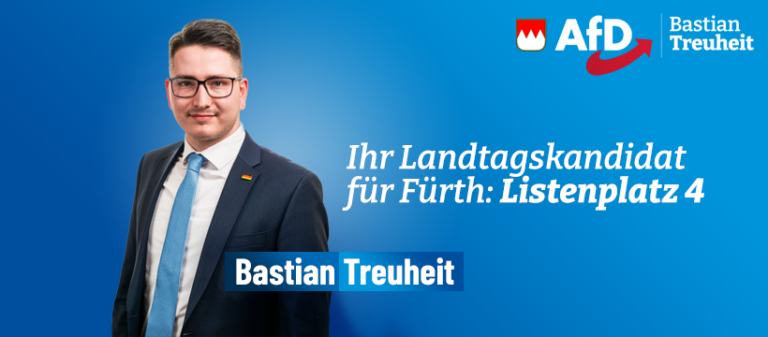 Bastian Treuheit – Landtagskandidat der AfD Bayern