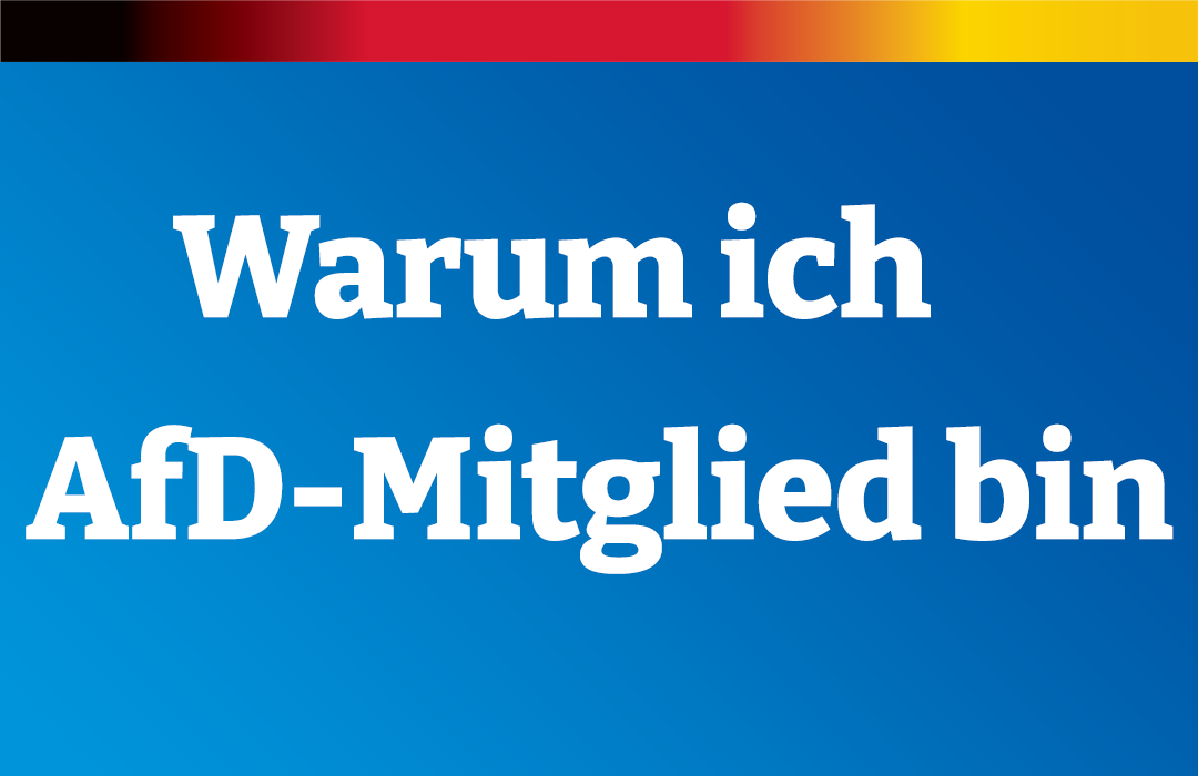 Warum AfD? – Bastian Treuheit